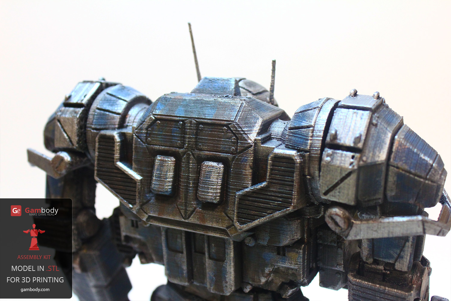 MWO Atlas Makes its Way into the Physical World! - 3Printr.com