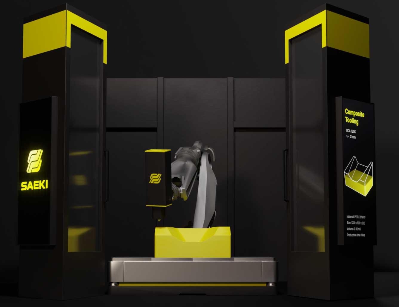 SAEKI aims to automate manufacturing with 3D printing and robots