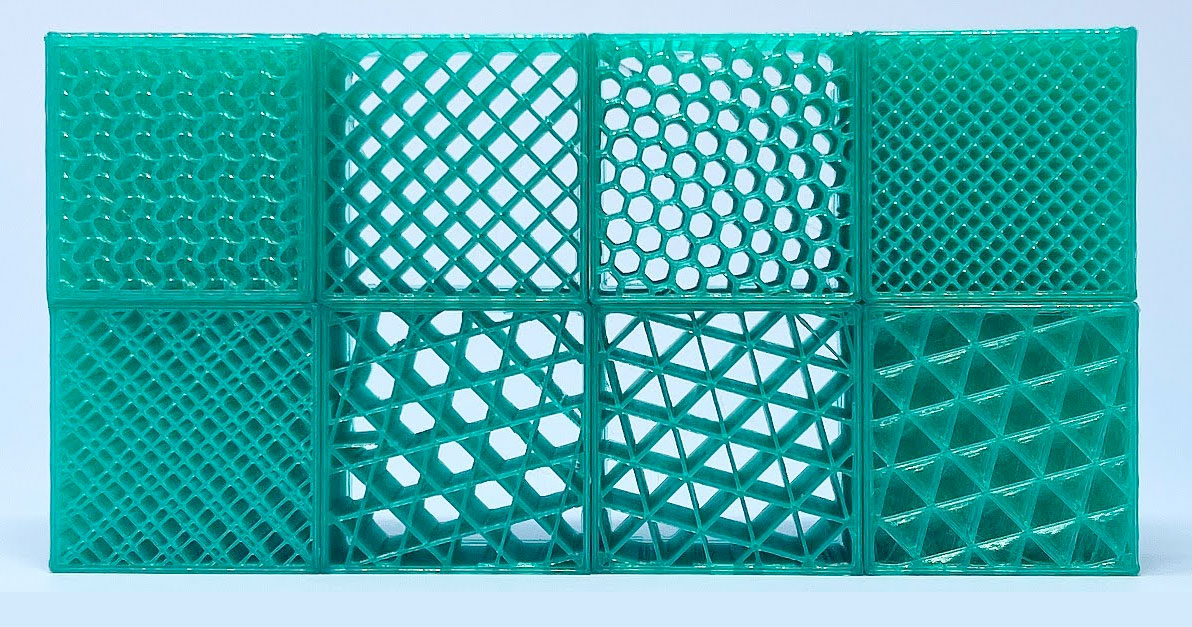 YouTuber tests strength of different 3D printing infill patterns