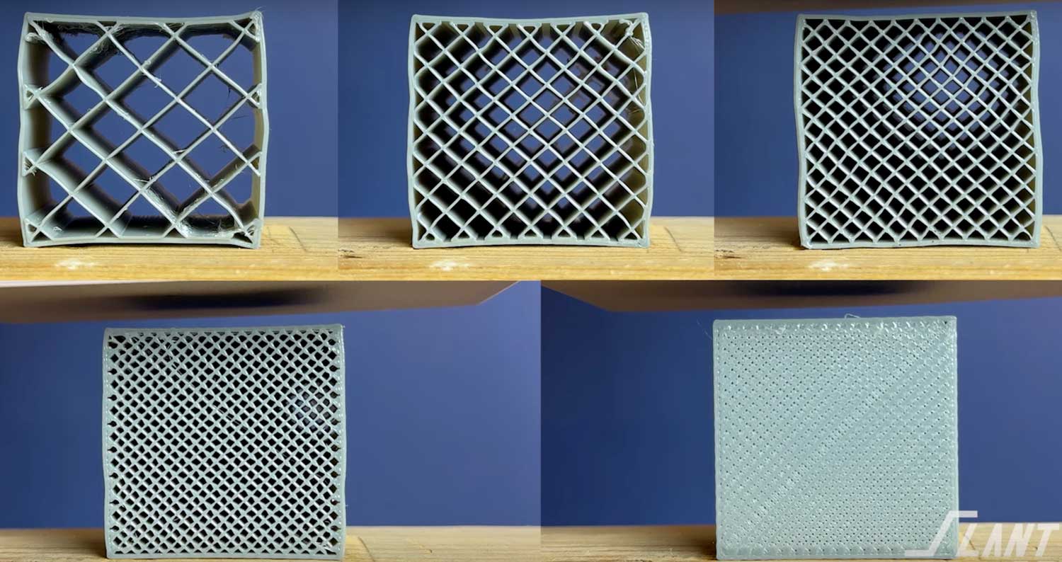 Changing the material behavior of TPU with different infill patterns ...