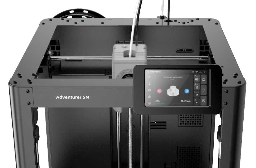 Flashforge Adventurer 5M: 3D printer entry-level model with versatile ...