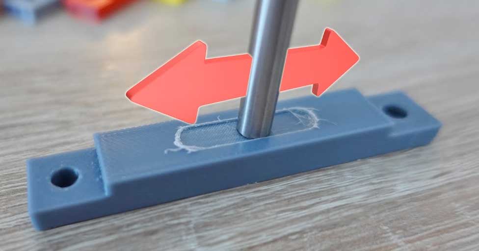 Wear tests of different 3D printing filaments