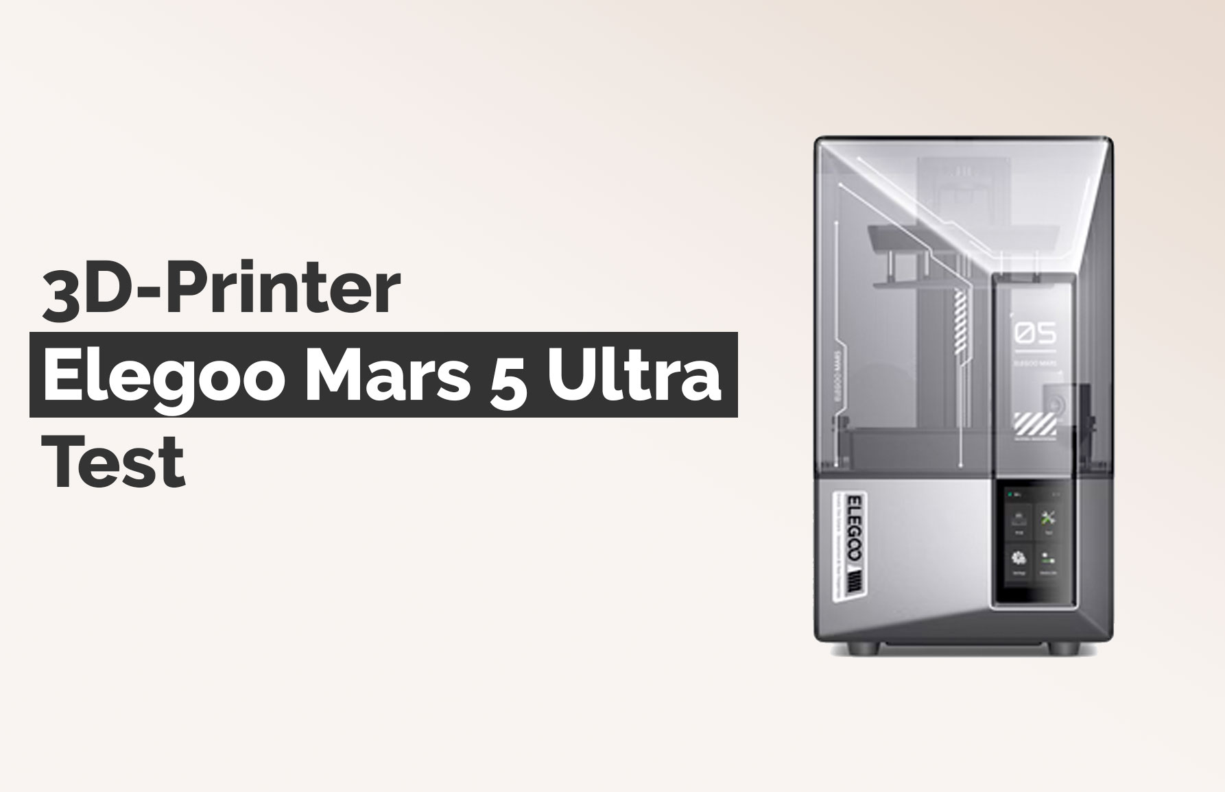 ELEGOO Mars 5 Ultra in review: High-resolution MSLA 3D printer with tilt-release technology
