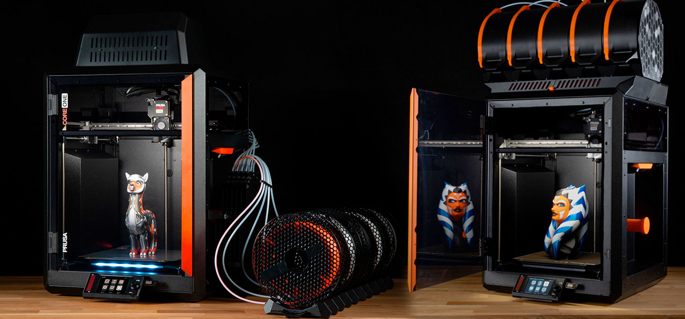 Prusa presents MMU3 for CORE One: Multicolor printing with up to five ...