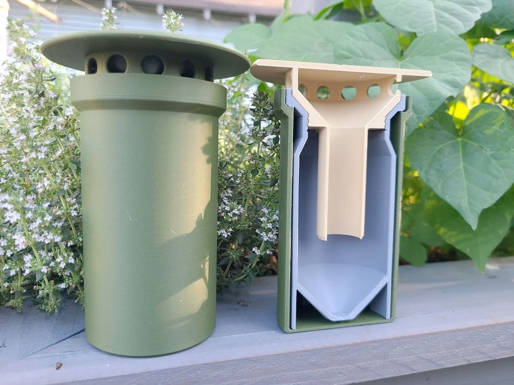 3D-printed insect trap: Maker makes 3D model available free of charge